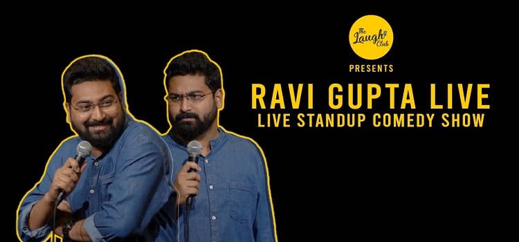 Ravi Gupta Performing Live At Laugh Club