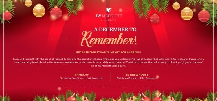 Christmas Celebration At JW Marriott Chandigarh