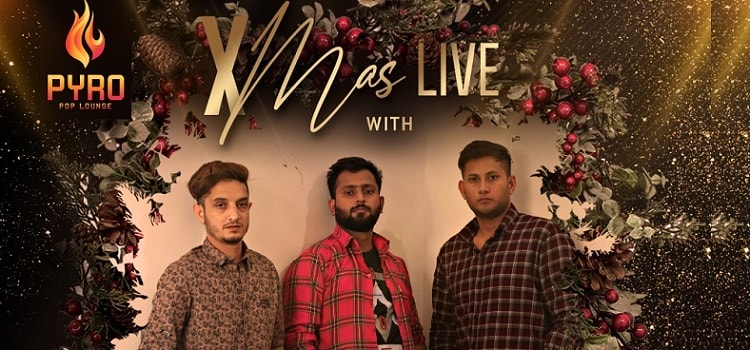 Celebrate Christmas With DJ & Live Band At Pyro